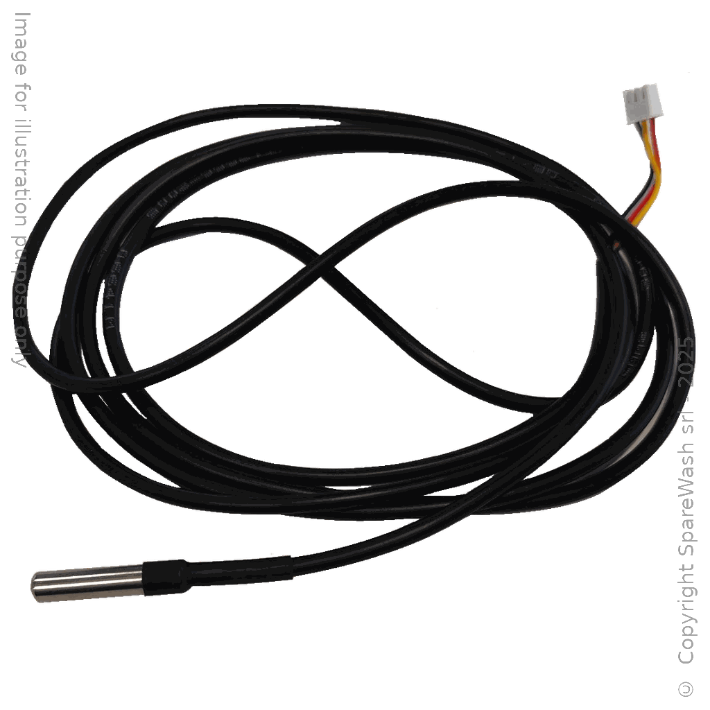 TEMPERATURE SENSOR PT100 CABLE 2M | Sparewash