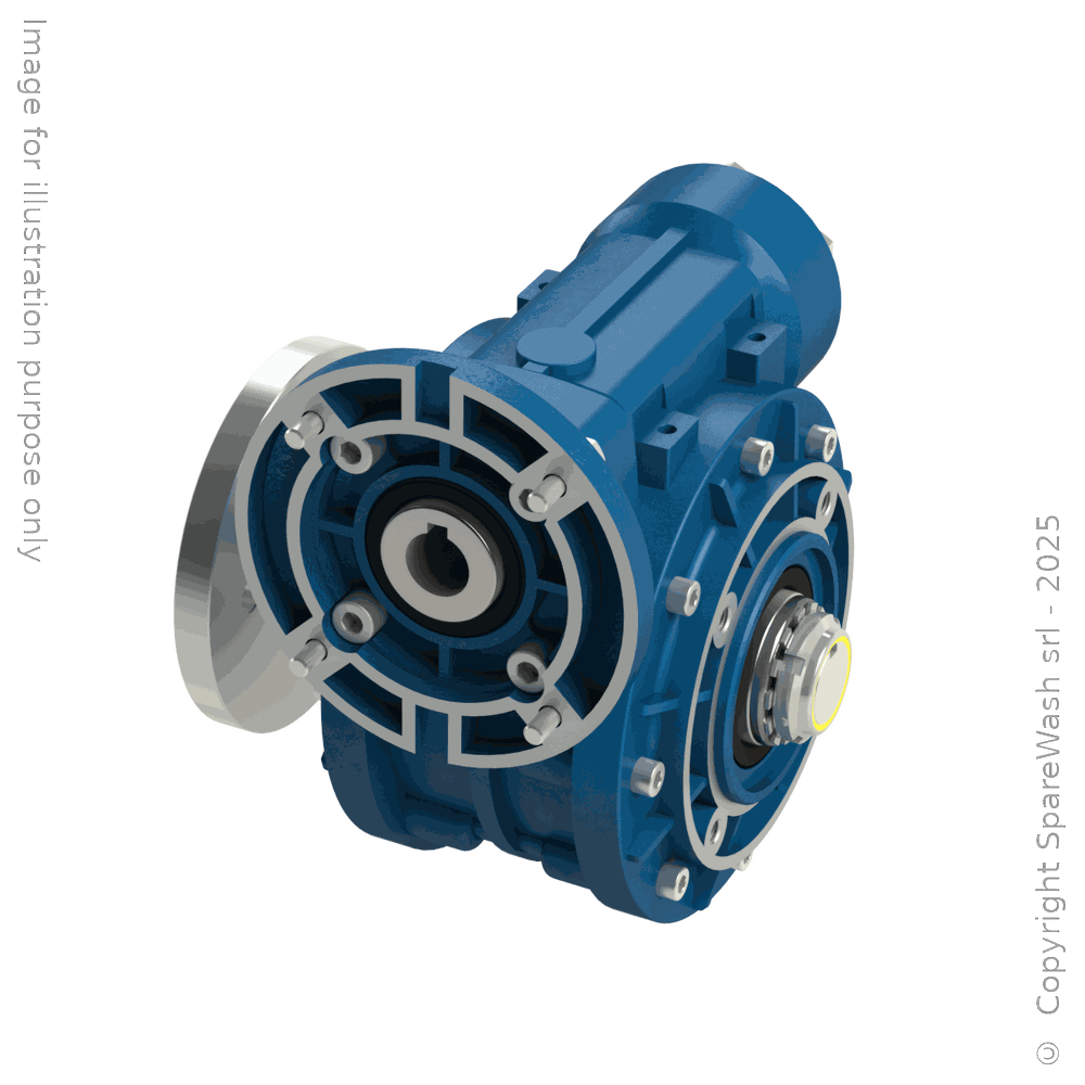 REDUCTOR DE TORNILLO SIN FIN STM RMI 70P I:10 P80B14 EJE HECHO A MEDIDA | Sparewash