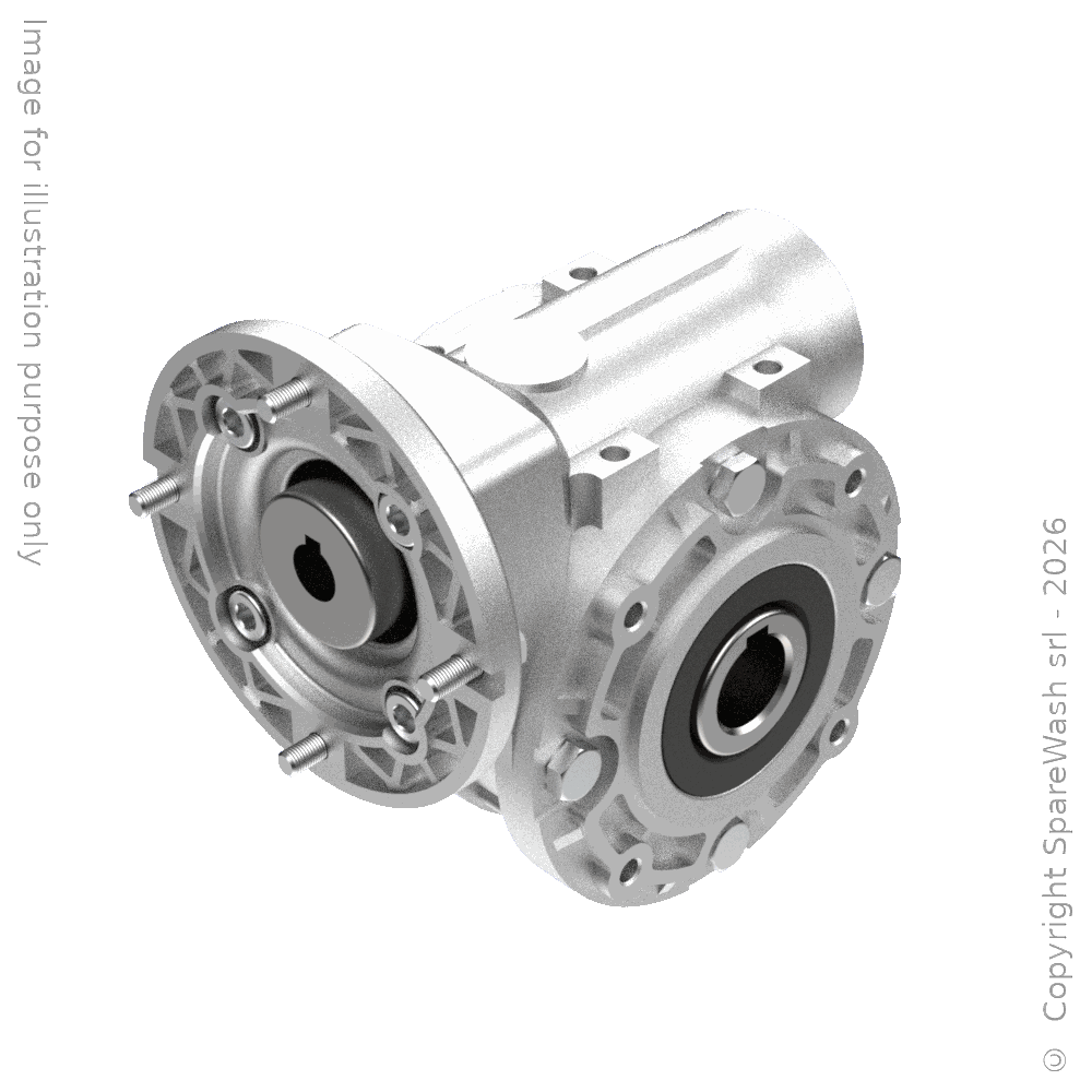 WORM GEARBOX STM RMI 40P I:40 P63B14 HOLLOW SHAFT D19 | Sparewash
