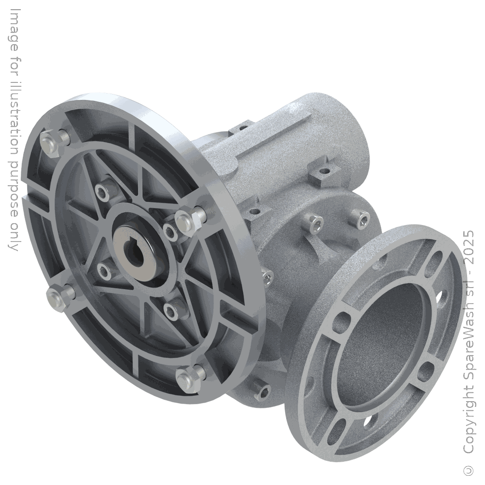 WORM GEARBOX STM RMI 50FL I:15 P71B5 HOLLOW SHAFT D24 | Sparewash