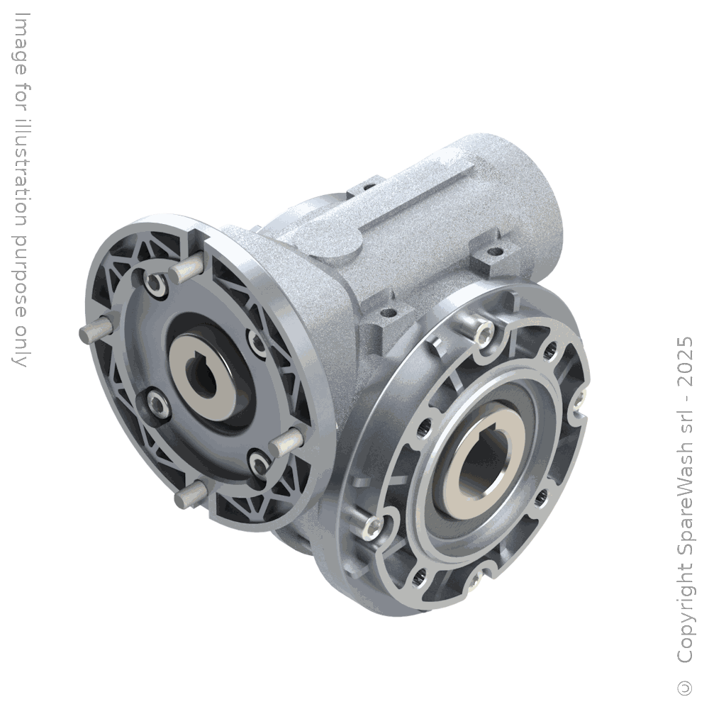 WORM GEARBOX STM RMI 50P I:15 P71B14 HOLLOW SHAFT D24 | Sparewash